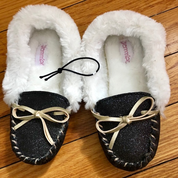 glammer | Shoes | Glimmer Glitter Girls Slippers | Poshmark
